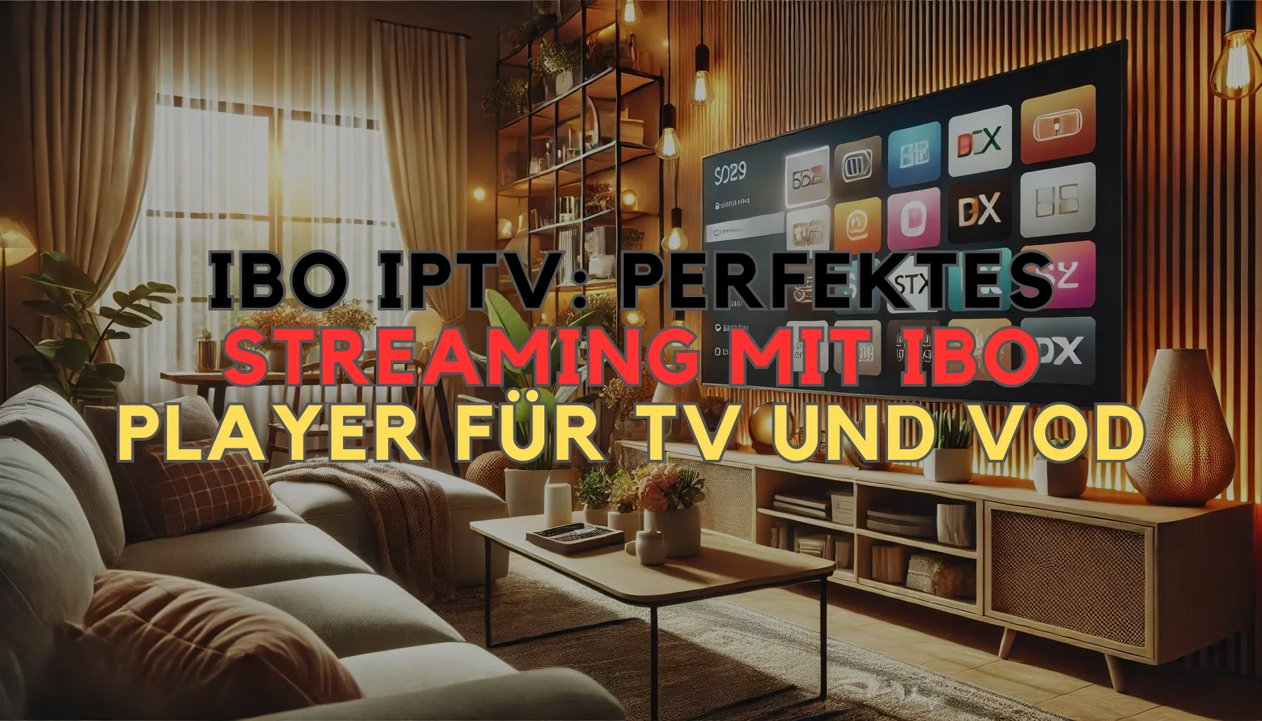 IBO IPTV: Perfektes Streaming mit IBO Player für TV und VOD