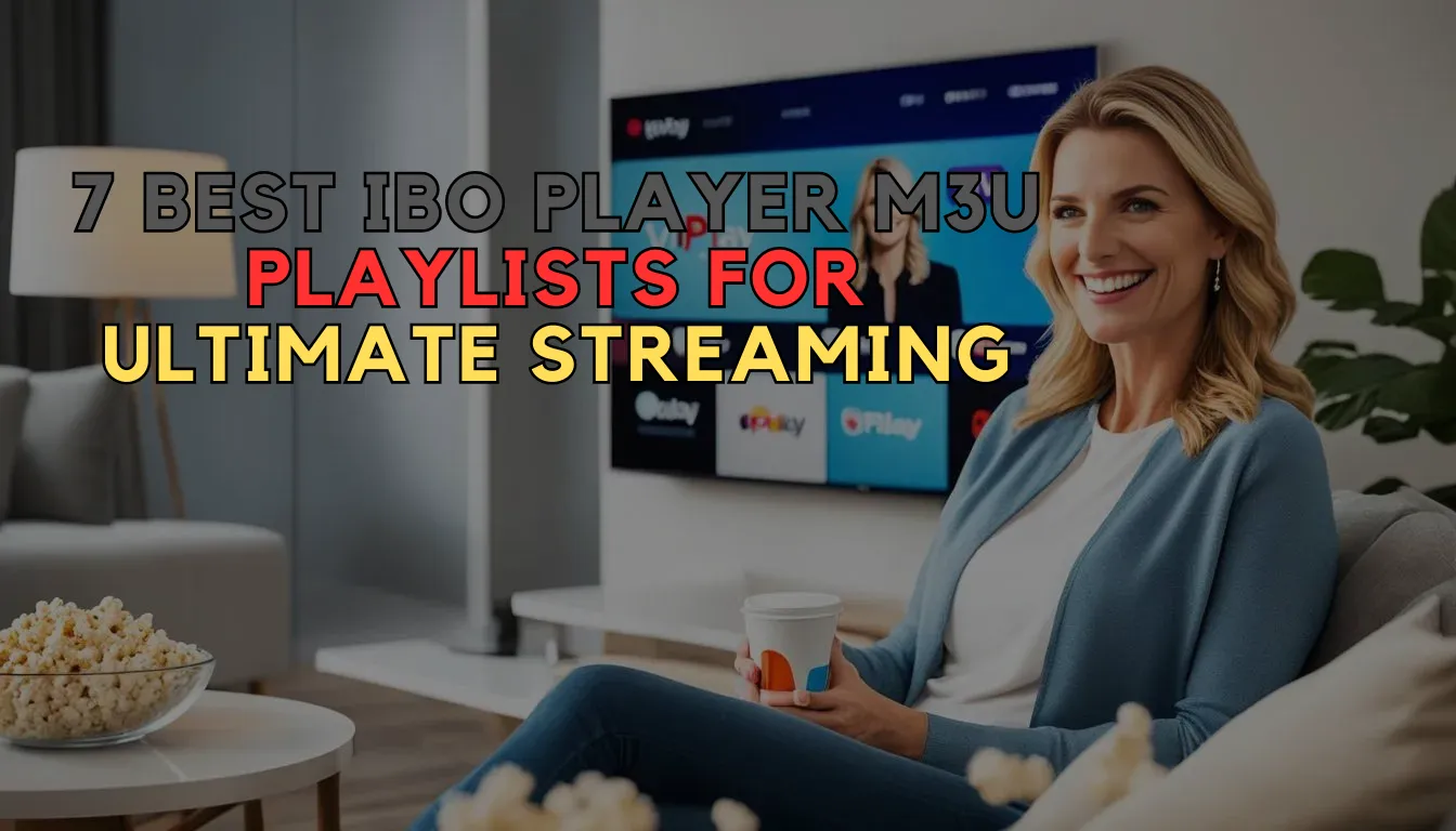 7 Best IBO Player M3U Playlists for Ultimate Streaming
